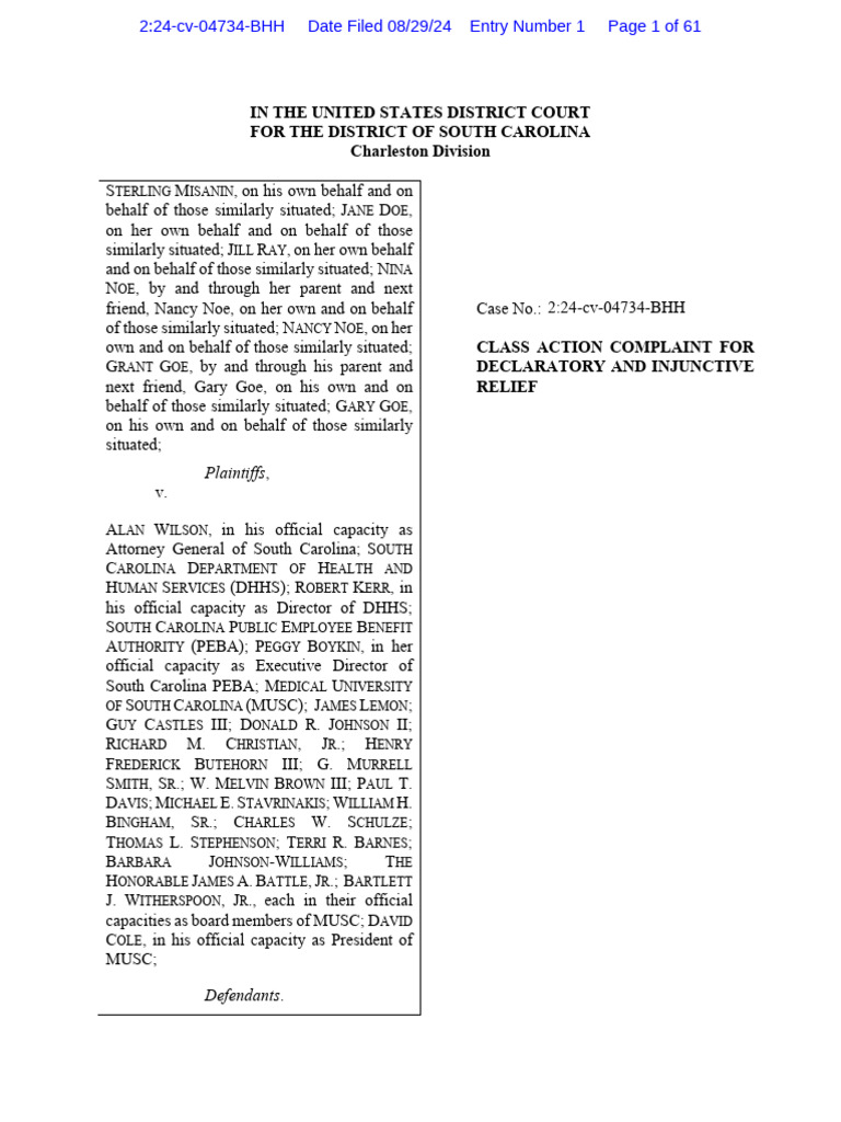 Misanin V Wilson | PDF | Transgender | LGBTQIA+ Studies