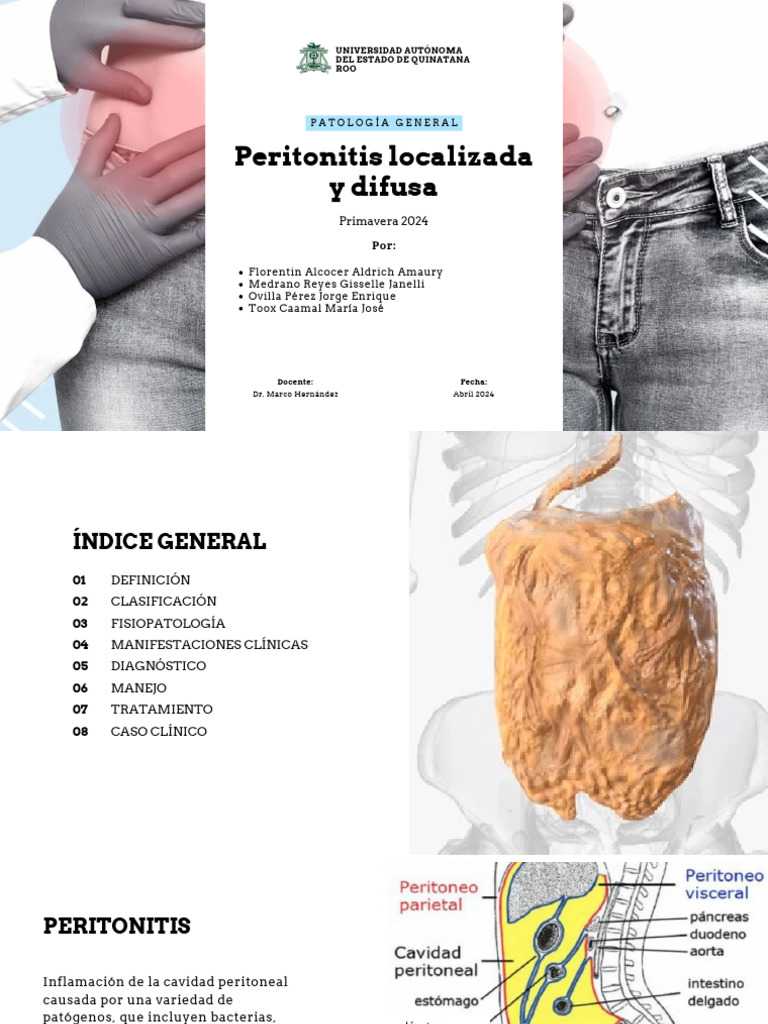 Equipo 1_Peritonitis localizada y difusa | PDF