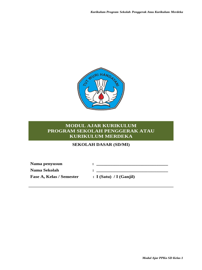 1 Ma PPKN Bab 1 | PDF