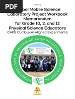 Physical Science Grade 10 Practicals | PDF | Boiling | Water