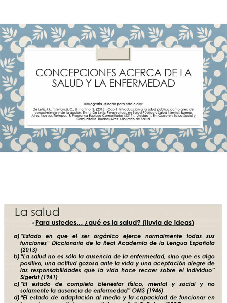 1 PPT Salud | PDF
