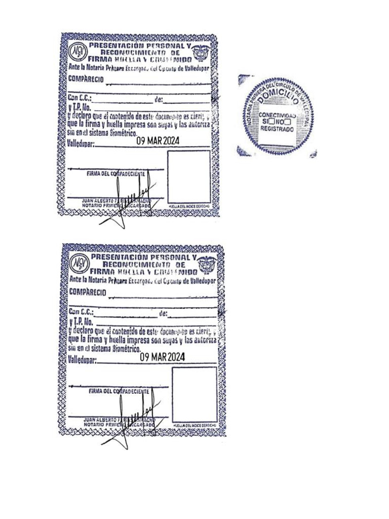 Sello Notariaaa | PDF