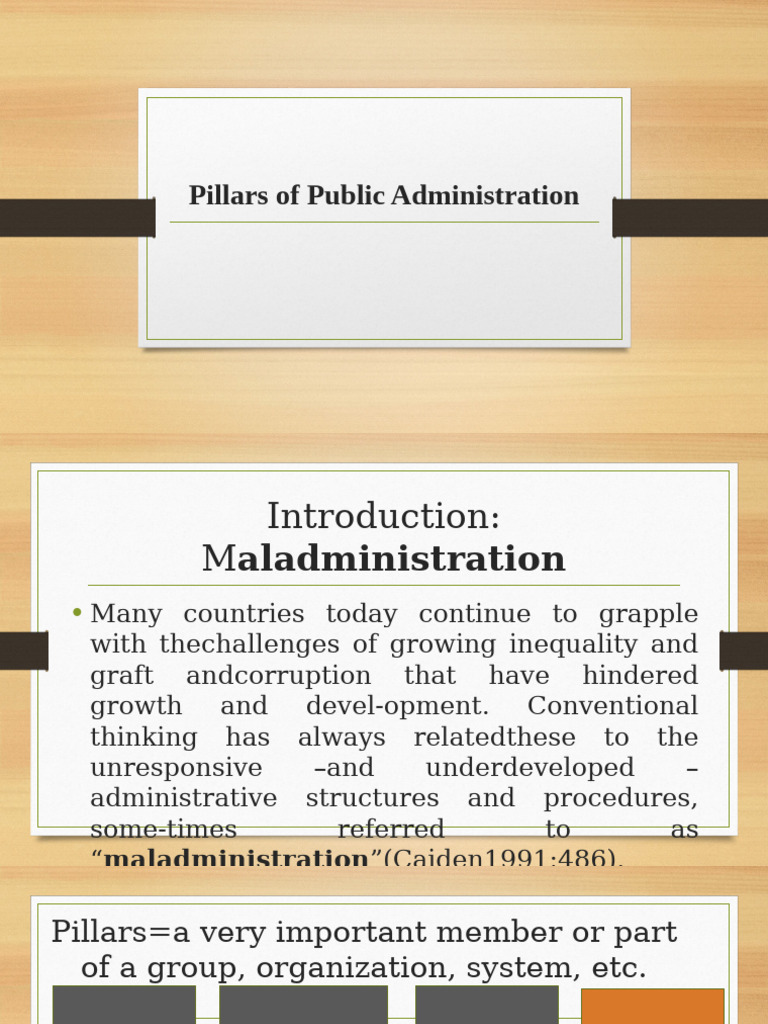 Pillars of PA | PDF