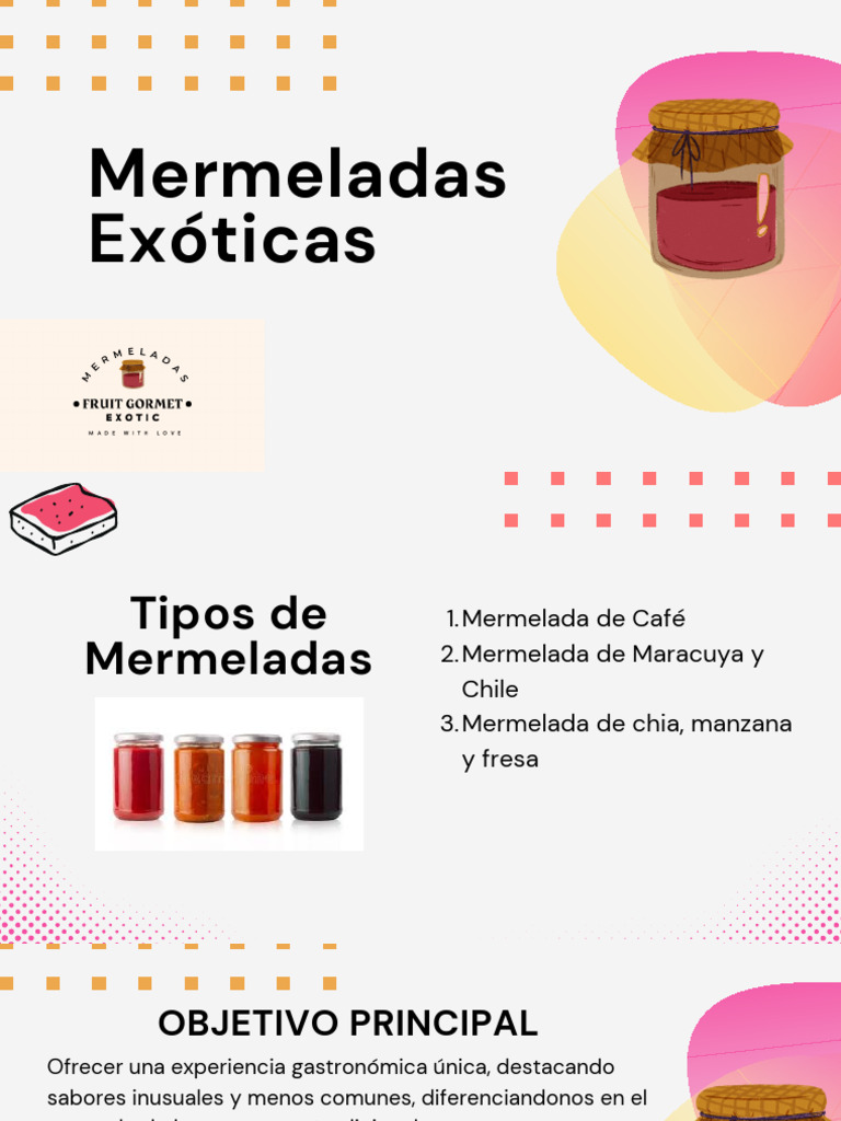 Copia de Mermeladas Exoticas | PDF | manzana | Cocina, comidas y vino