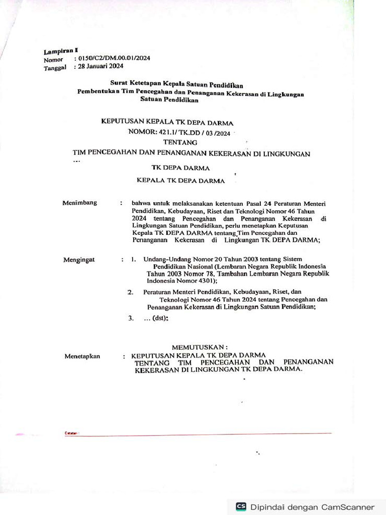 TPPK TK Depa Dharma | PDF