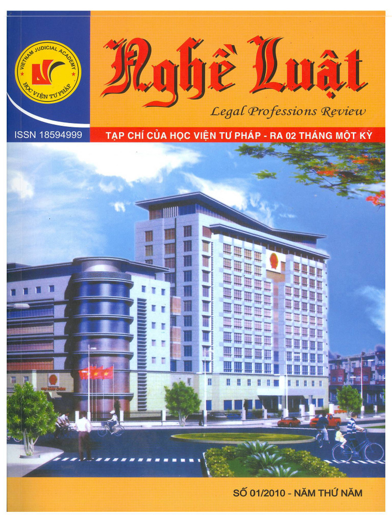TapChiNgheLuat So1 2010 | PDF
