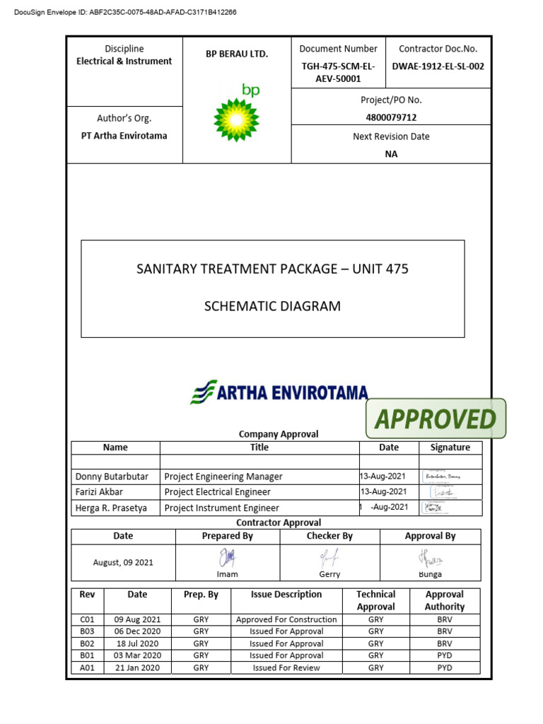 DWAE-1912-EL-SL-002 Schematic Diagram Rev C01 APPROVED 20 | PDF