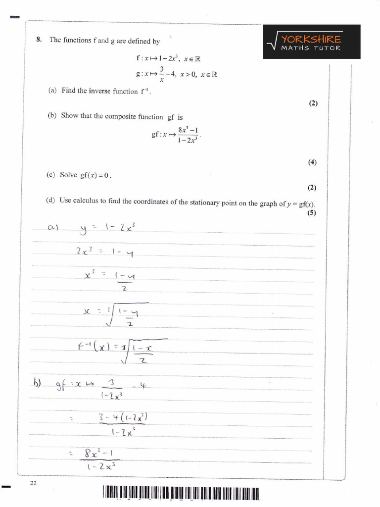 Functions Answers | PDF