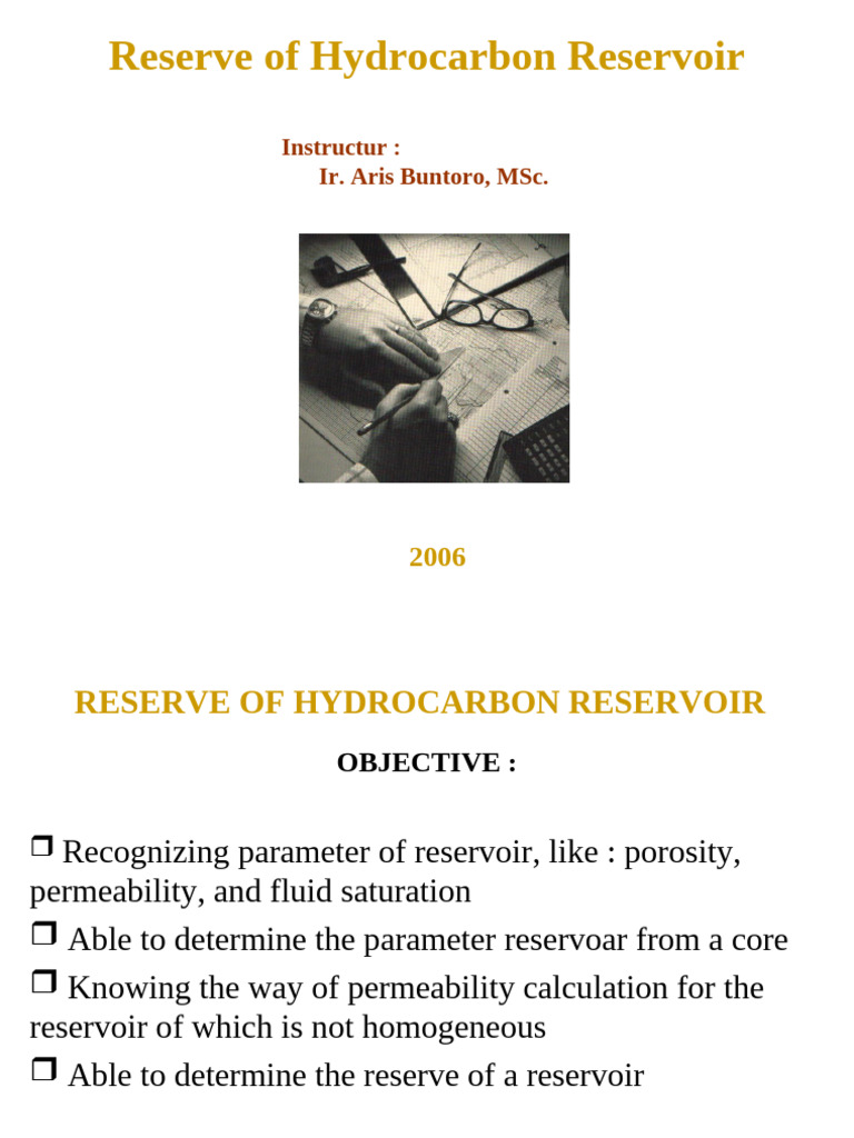 06-Hydrocarbon Reserve | PDF