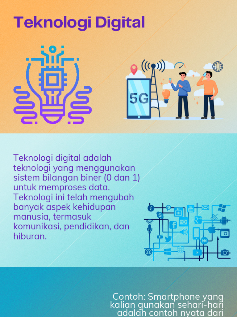 Materi Teknologi Digital - Presentasi | PDF