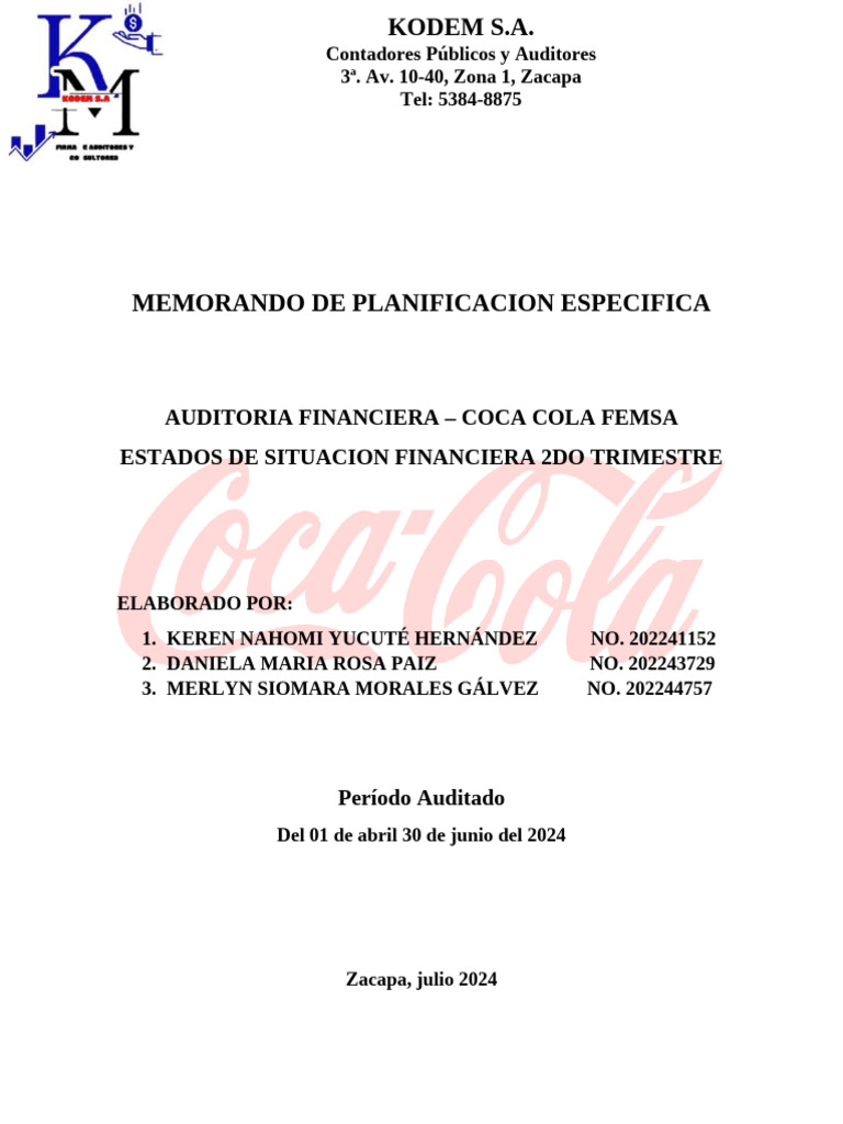 MEMORANDUM | PDF | Coca Cola | Business