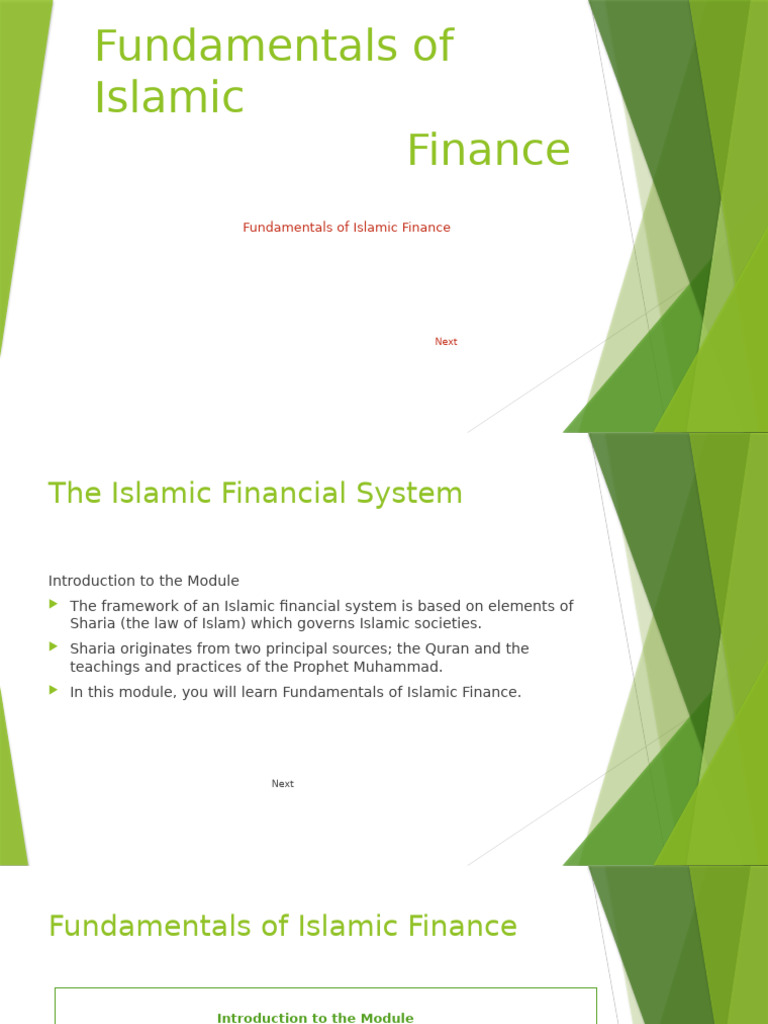 The Islamic Financial System | PDF