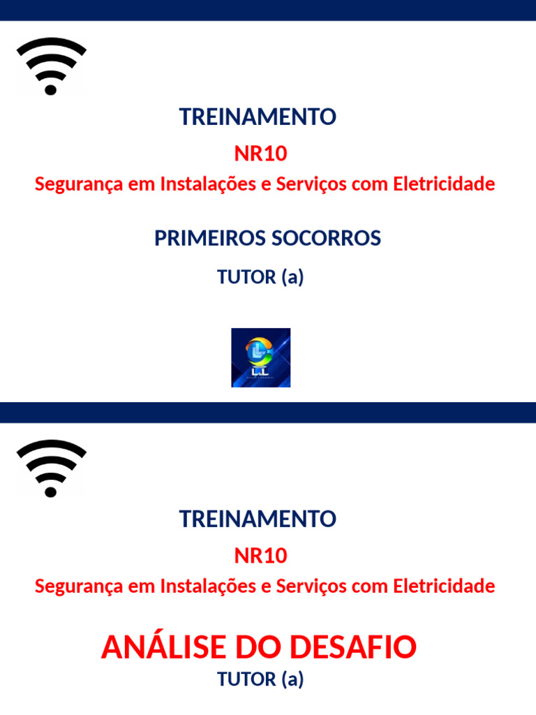 Aula 05 - Treinamento de NR10 | PDF