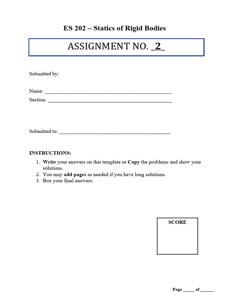 SRB Assignment No. - 2 | PDF