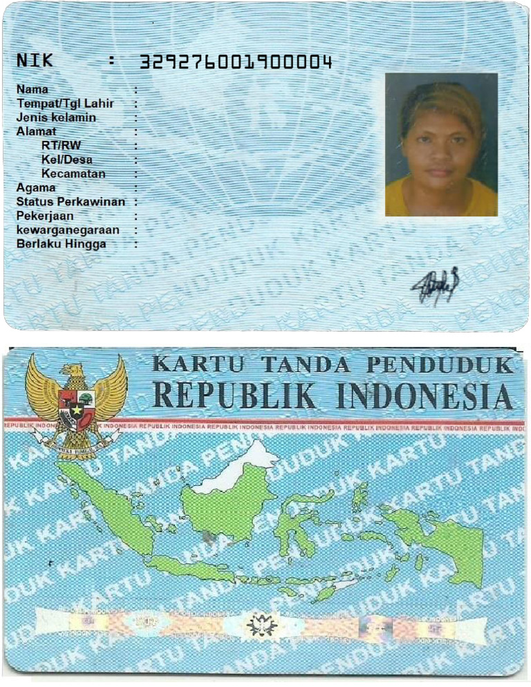 KTP BARU AKAKAK Salinan Salinan-1 | PDF