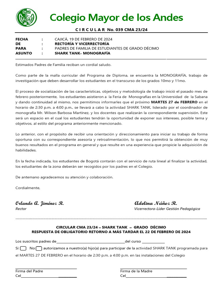 Circular 039 Shark Tank - Monografia | PDF