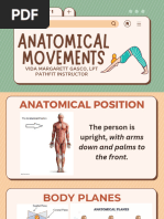 Key Anatomical Body Movements | PDF | Anatomical Terms Of Motion ...
