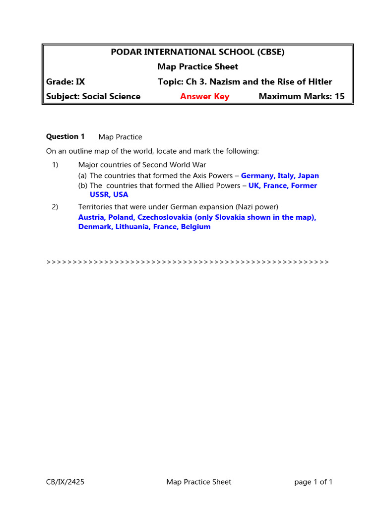 1724839838731.WS 4 - Nazism and The Rise of Hitler - Map Practice Sheet ...