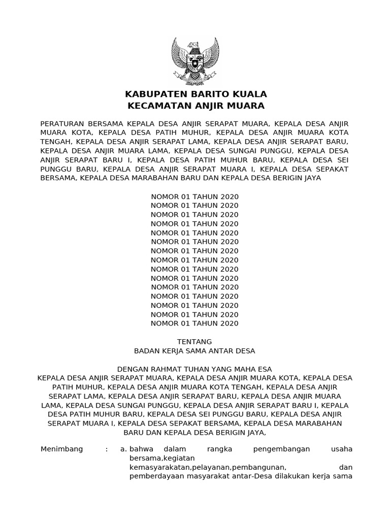 Permakades Tentang BKAD | PDF