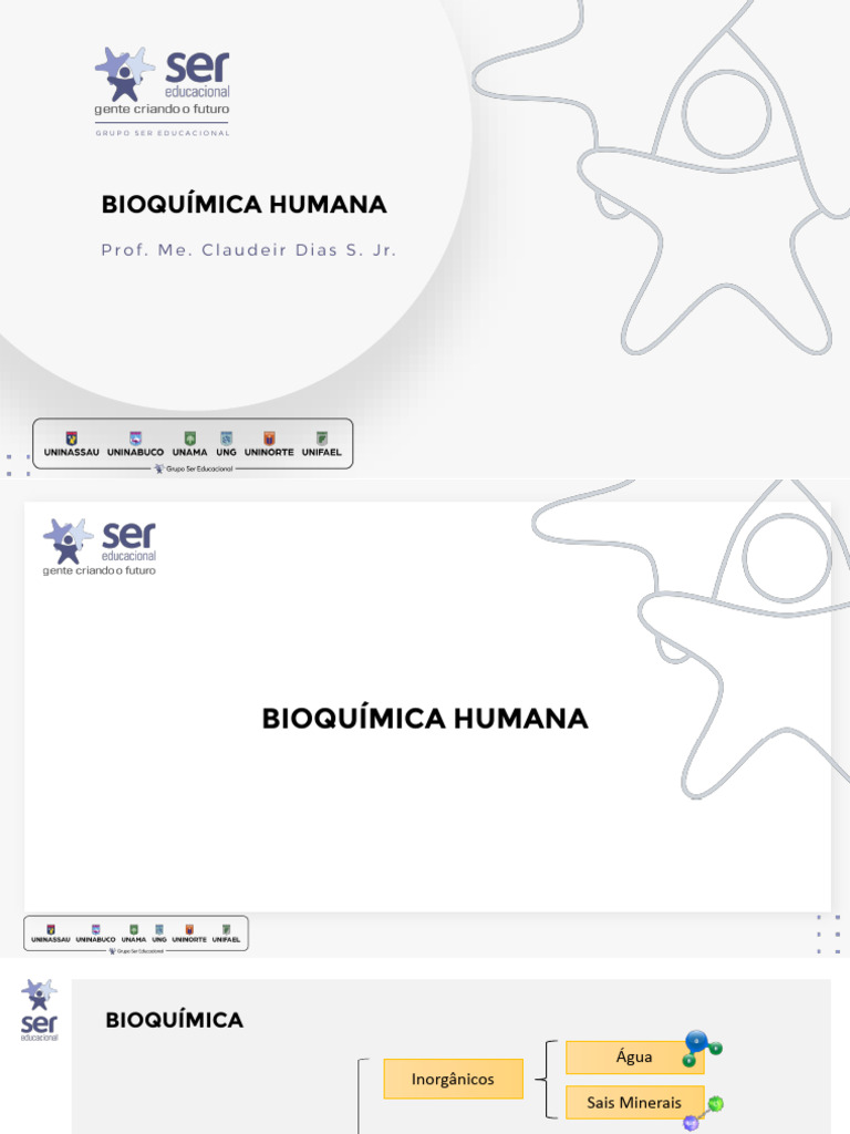 Bioquímica Humana - WebAula 1 - Proteínas - Prof. Claudeir Dias S ...
