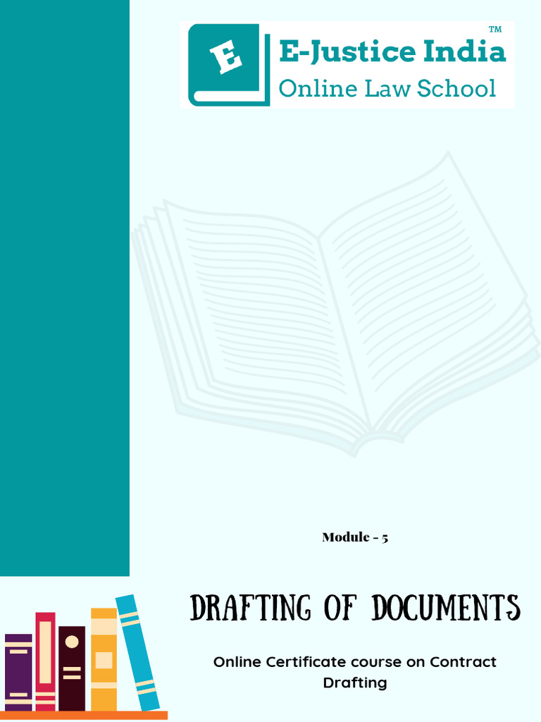 Module 5 - Certificate Course On Contract Drafting | PDF