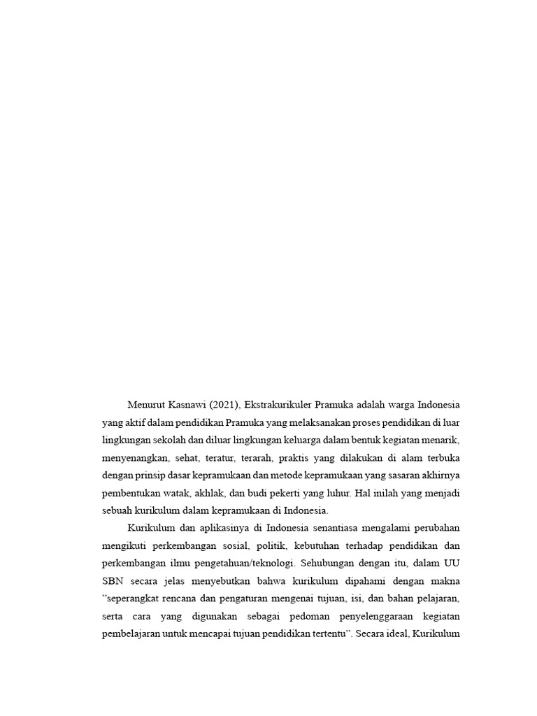 Best Practice - Edi Guntoro - Korelasi Pendidikan Pramuka Materi Tali Temali Dengan Nilai-Nilai ...