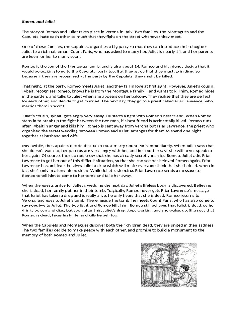 Romeo and Juliet Transcript | PDF