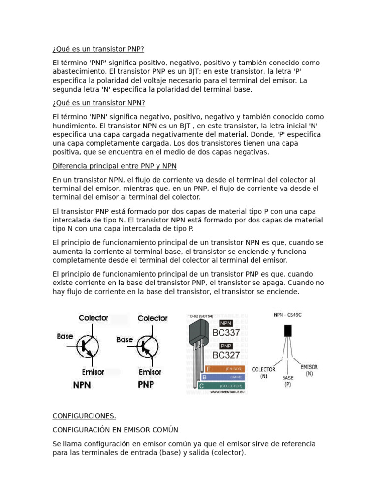 Elec Analogica Transistores | PDF