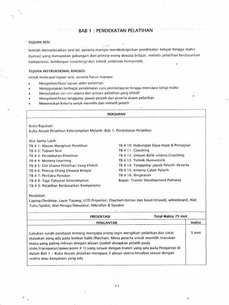 Rencana Presentasi Lesson Plan Contoh | PDF