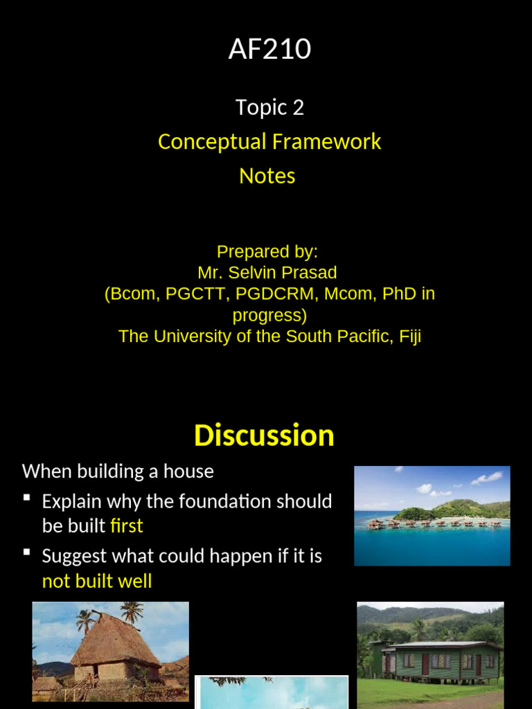 Week 2 Topic 2 - Conceptual Framework | PDF