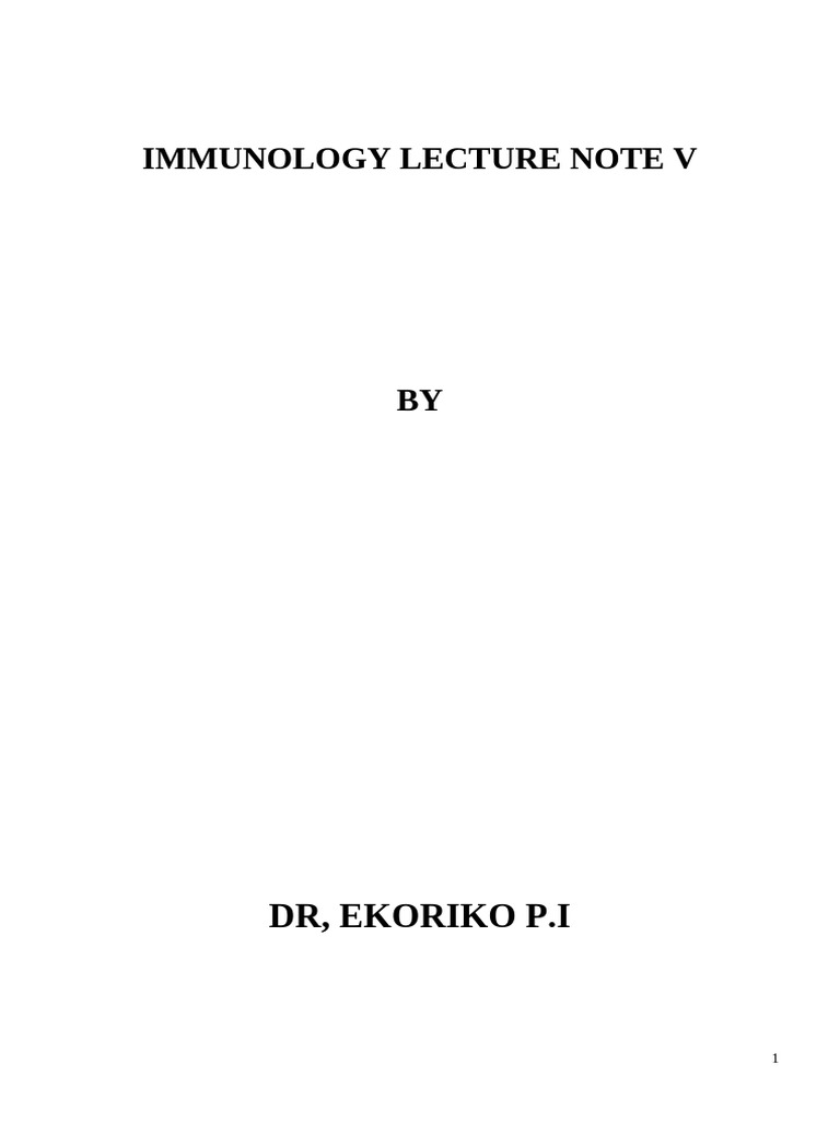 Complement Proteins and Their Receptors LECTURE 29 | PDF