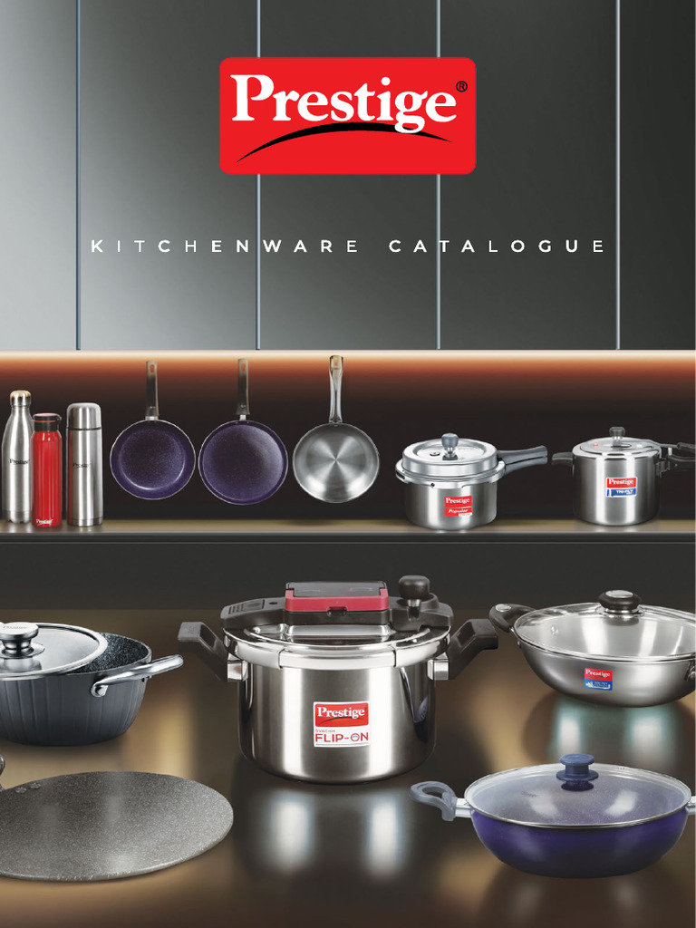 TTK - Prestige - Kitchenware Catalogue | PDF | Cookware And Bakeware | Pressure Cooking