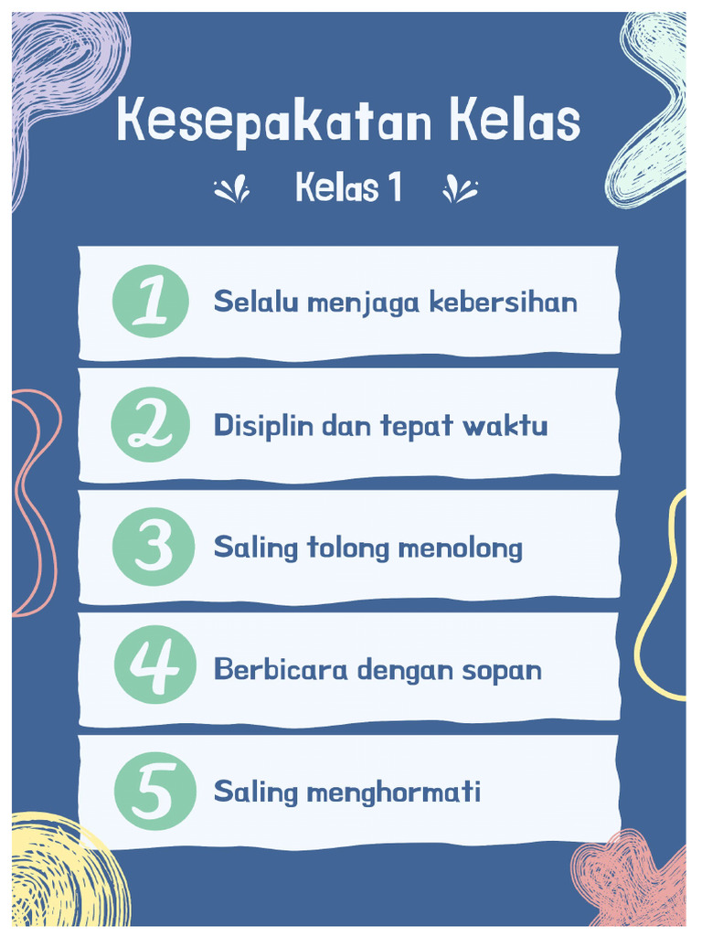 Kesepakatan Kela 1 | PDF