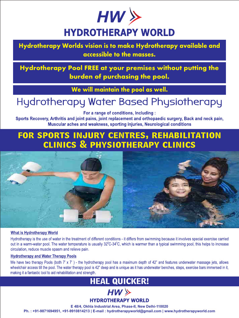 Hydrotherapy World Book | PDF