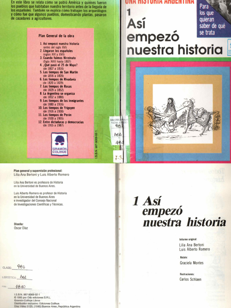 Una Historia Argentina 1 - Así Empezó Nuestra Historia | PDF