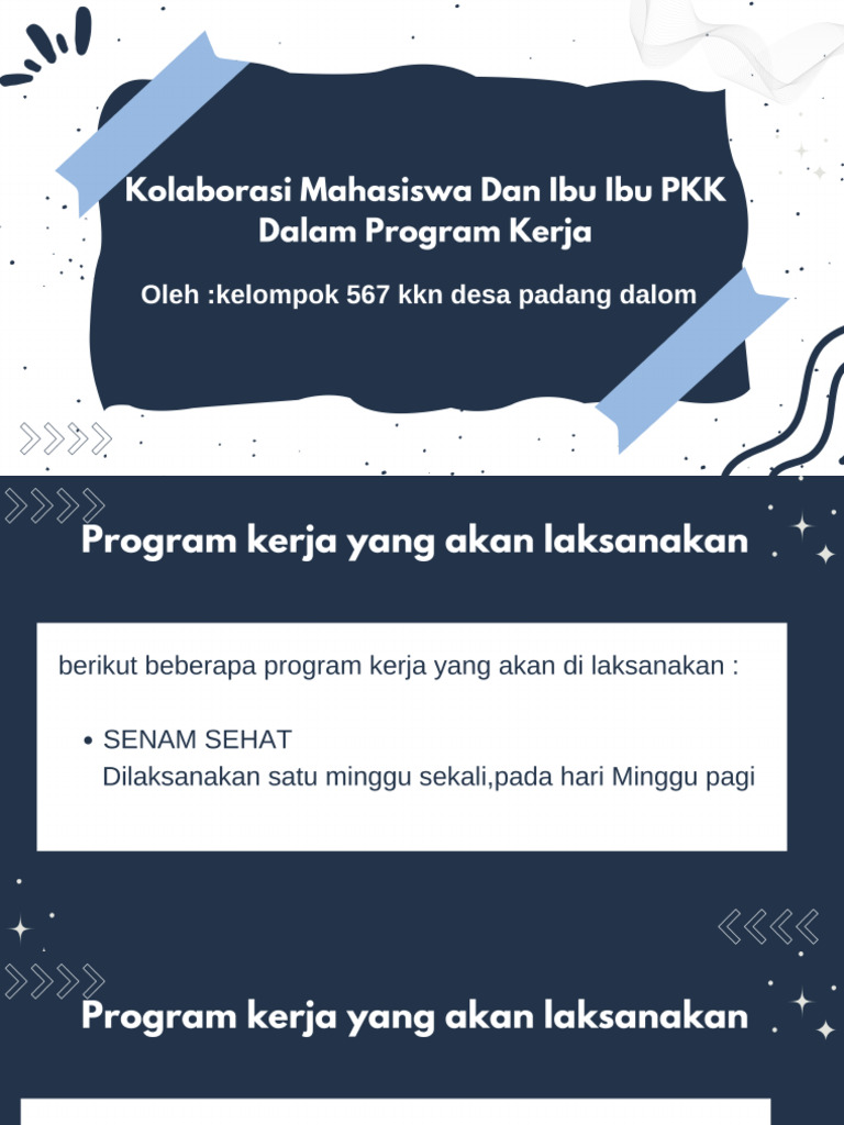 Proker Bersama Ibu2 PKK | PDF