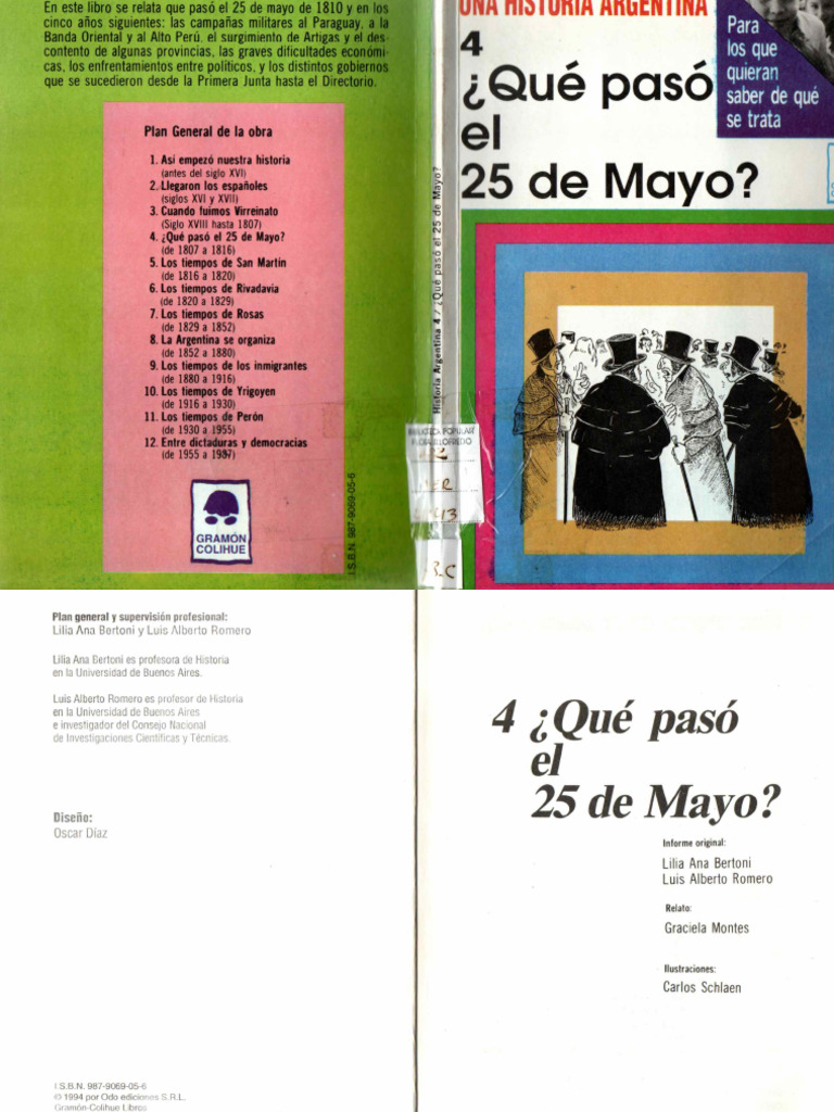 Una Historia Argentina 4 - Qué Pasó El 25 de Mayo | PDF