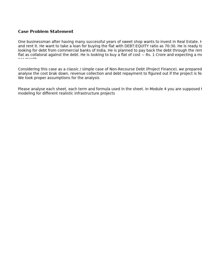 Sample Financial Model | PDF