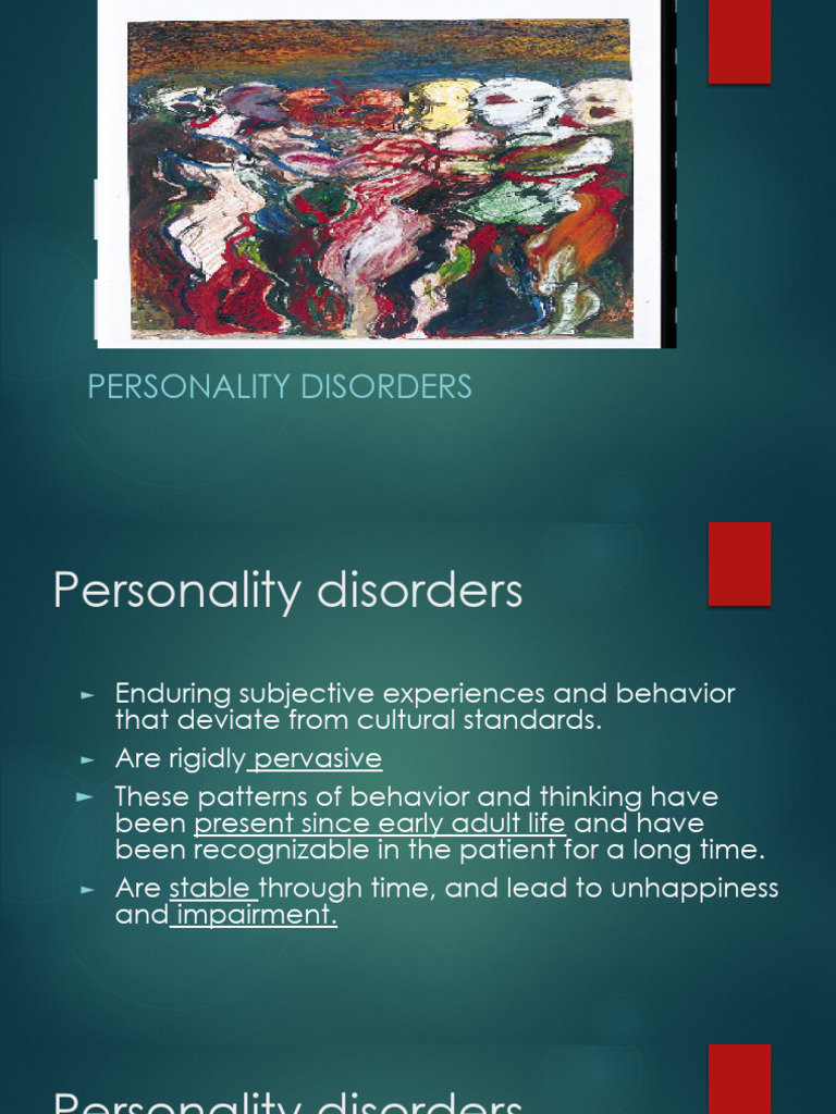 Personality Disorders | PDF
