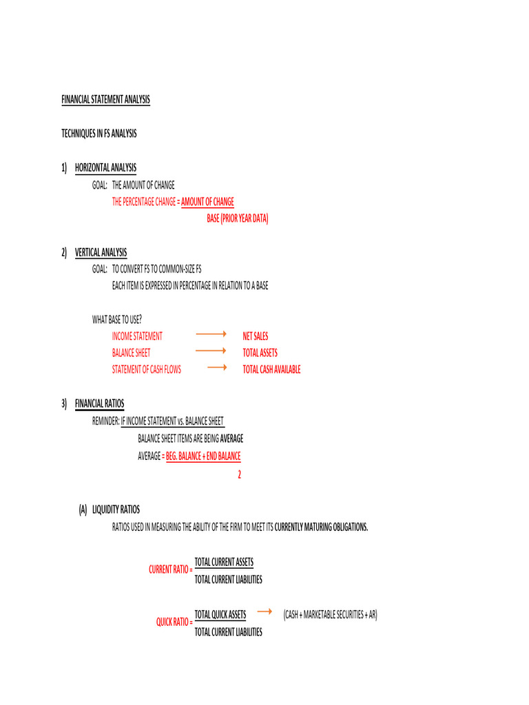 Mas - FS Analysis | PDF