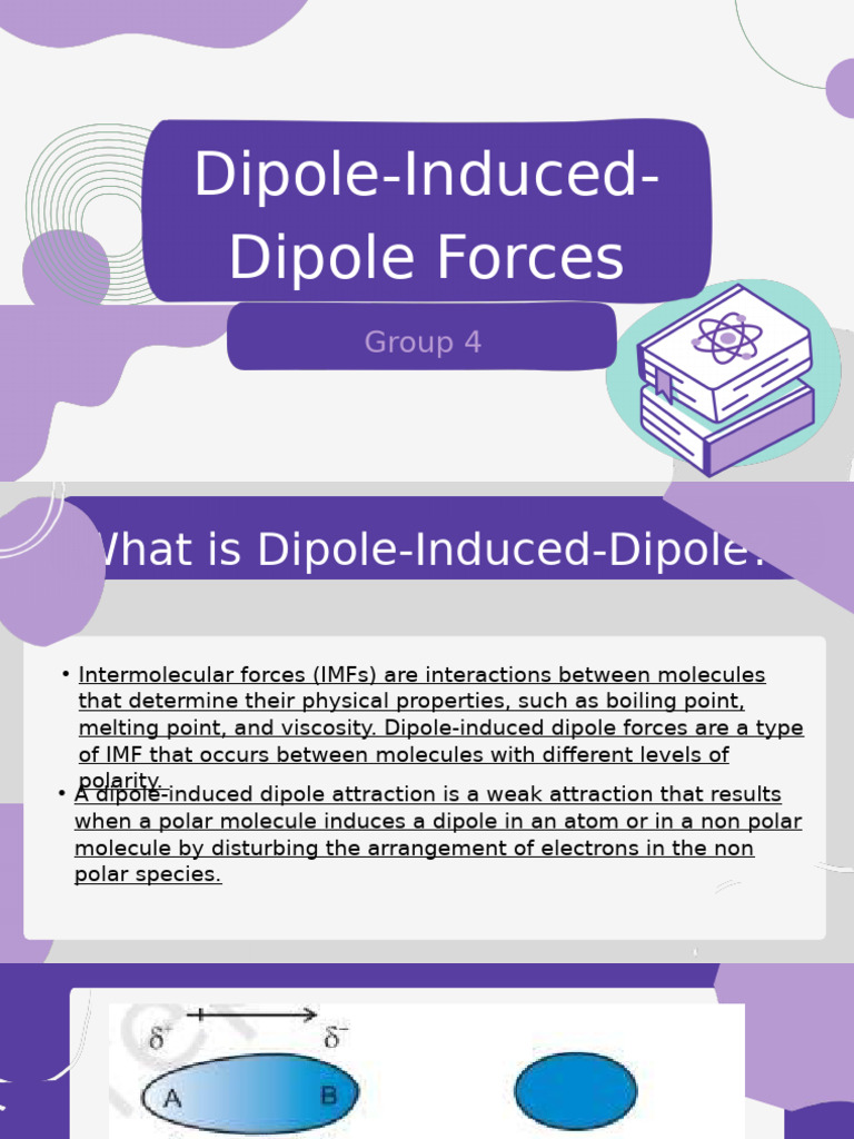 Group 4, Dipole Induced Dipole | PDF