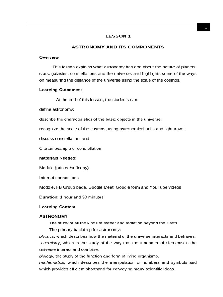 Phy 106 Final Module 024507 | PDF