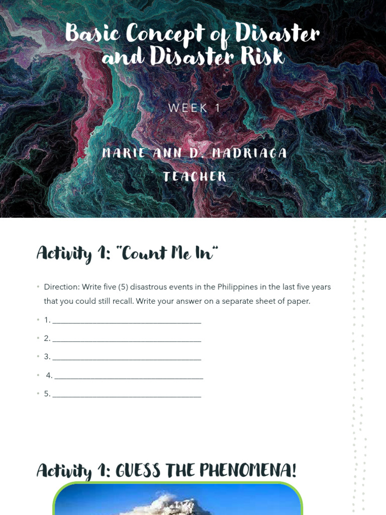 DRRR Module 1 Q1 | PDF DRRR Module 1 Q1 | PDF