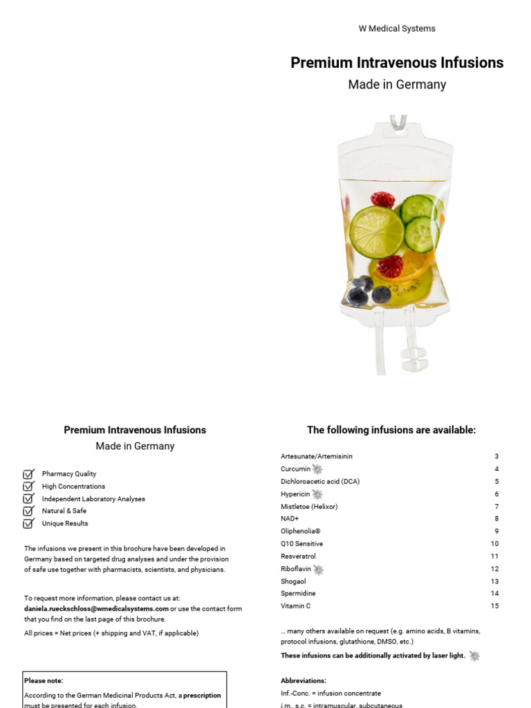 1.intravenous Infusions - Brochure 8 - 24 | PDF