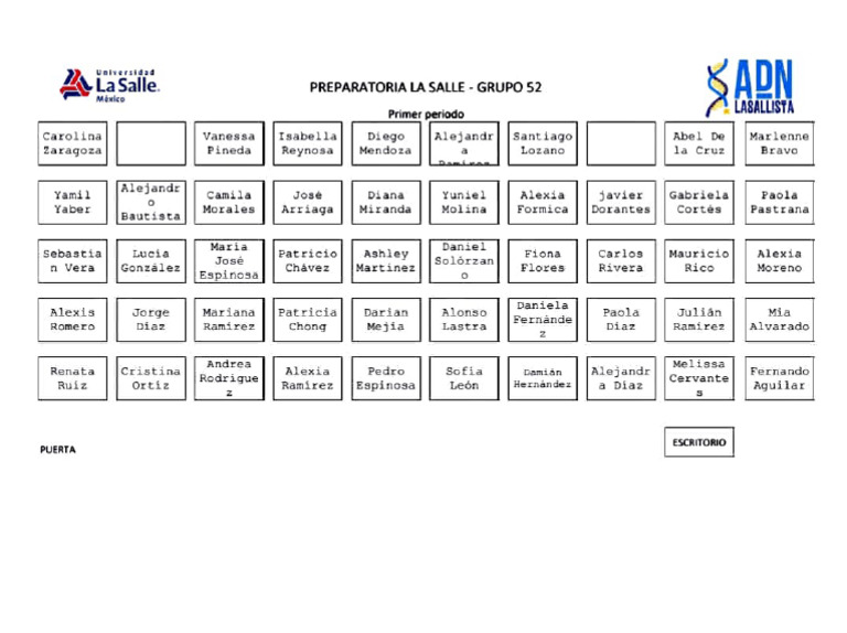 Mapa Salón 52 | PDF