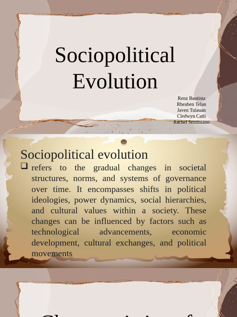 Sociopolitical 1 | PDF