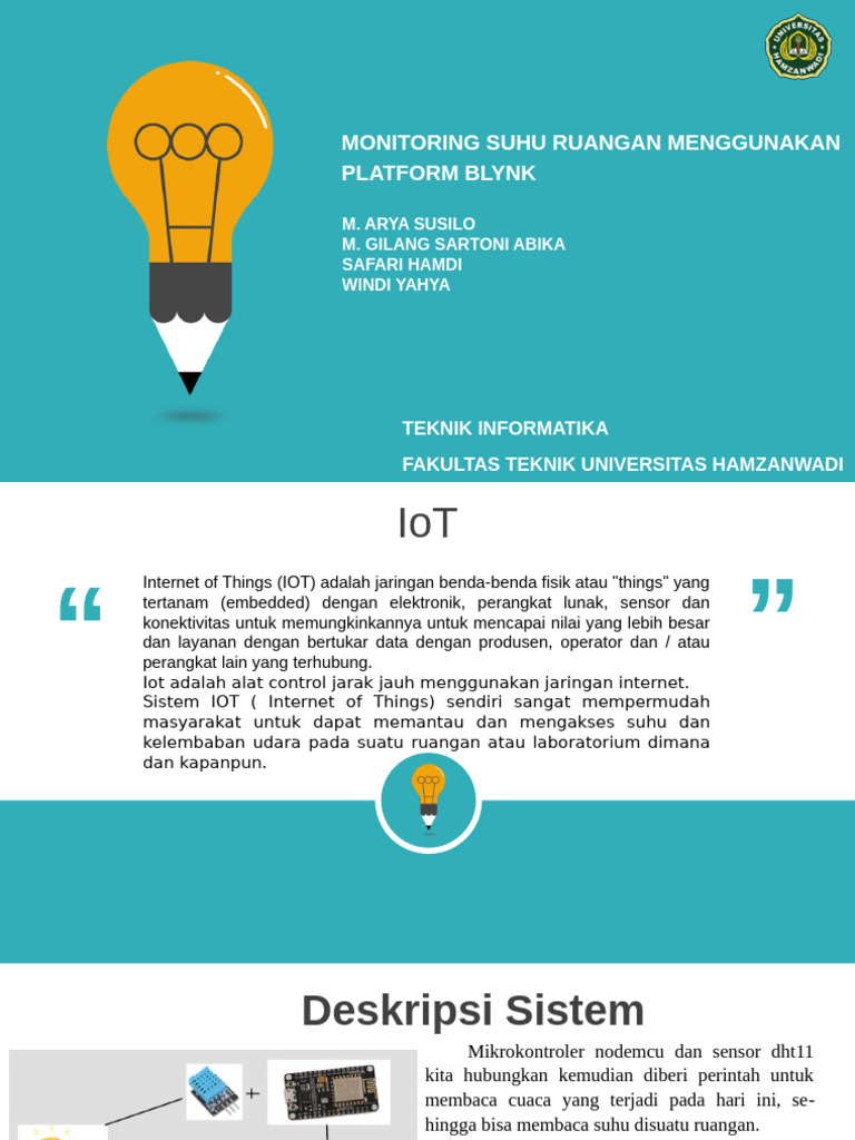 Monitoring Suhu Ruangan | PDF