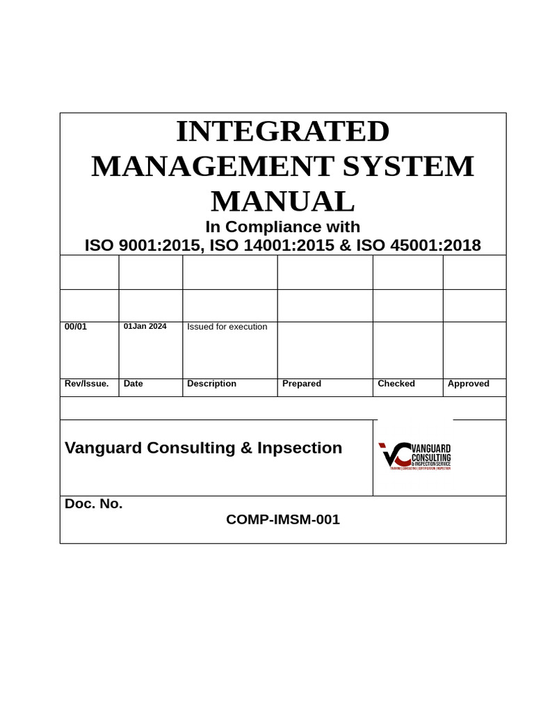 IMS Manual 2020 | PDF