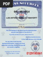 Benefit Verification Letter | PDF | Social Security Administration ...