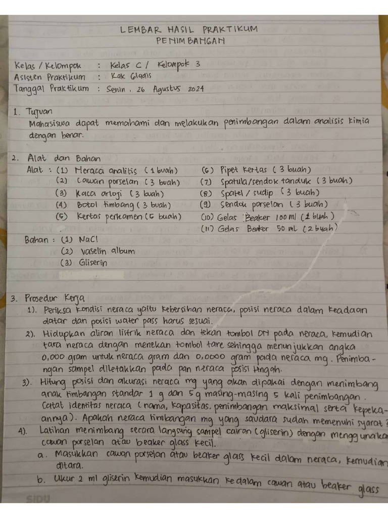 Template Laprak | PDF